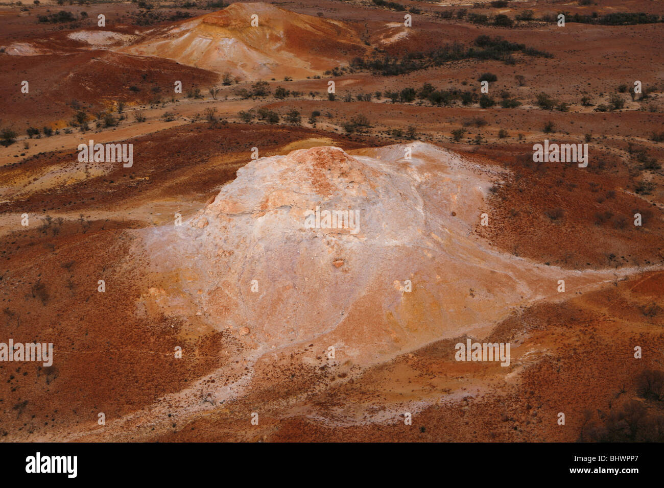 Aerial of the Painted Desert, Outback, South Australia Stock Photo - Alamy