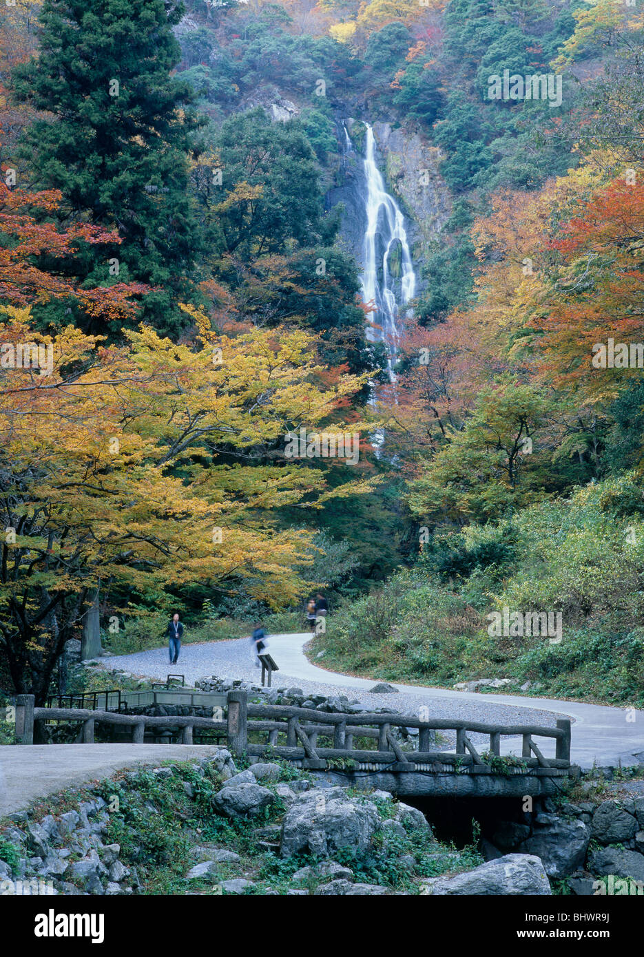 Kanba Falls, Maniwa, Okayama, Japan Stock Photo - Alamy
