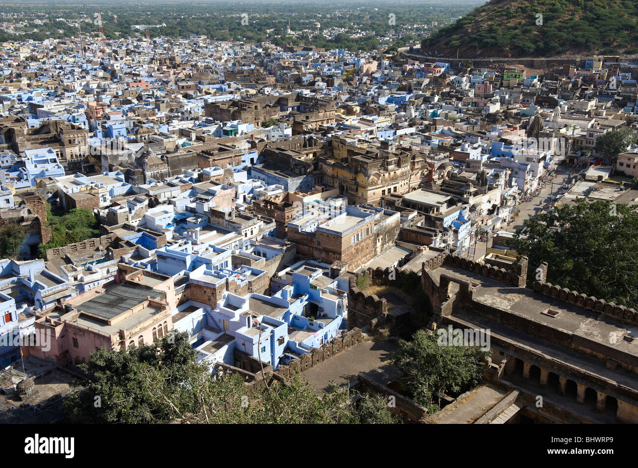 India townscape hi-res stock photography and images - Alamy