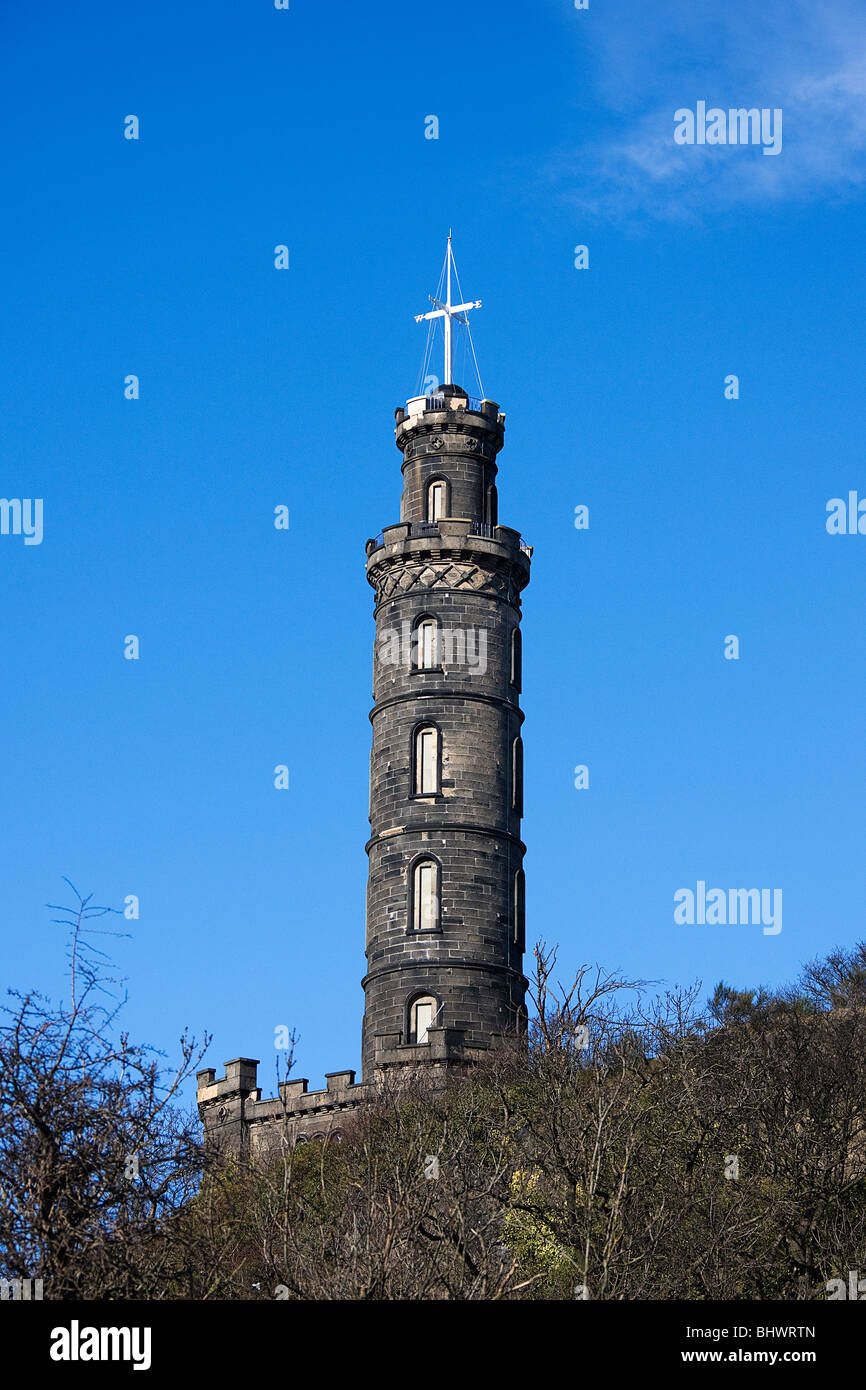Nelsons monument hi-res stock photography and images - Alamy