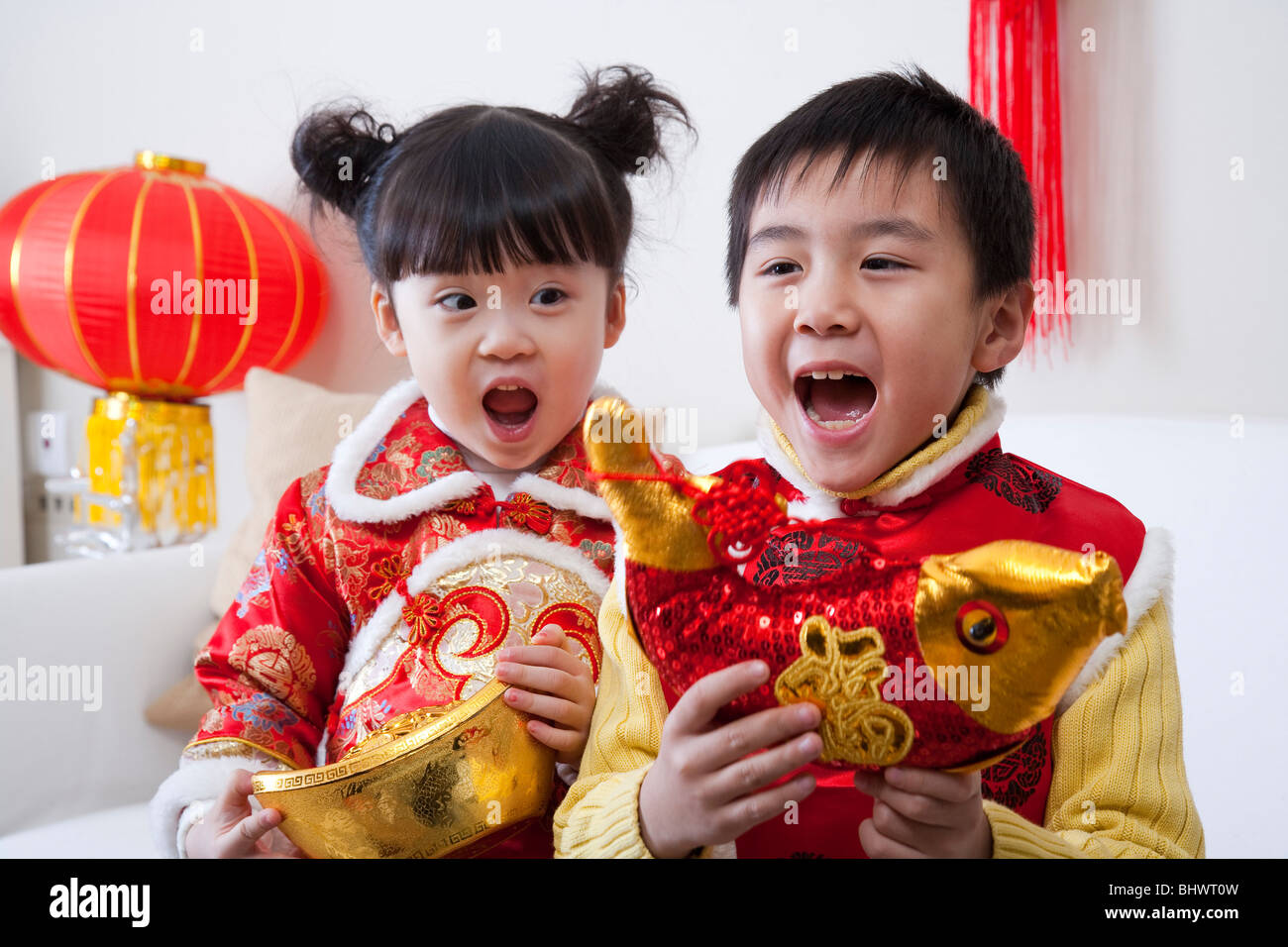 Children celebrating festival Stock Photo - Alamy