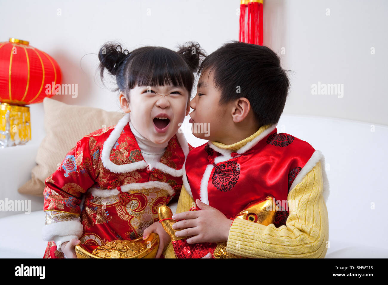 Children celebrating festival Stock Photo - Alamy
