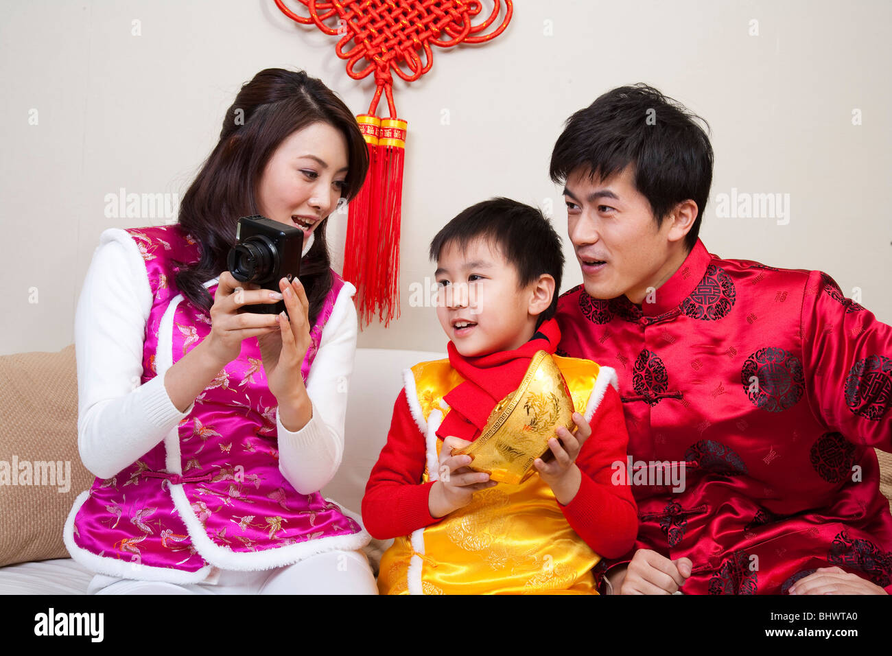 Family life in current China Stock Photo - Alamy