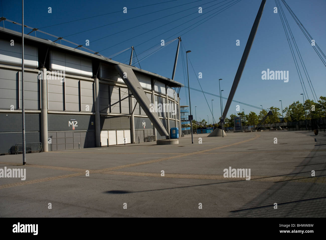 Manchester City Football Stadium at Eastlands, Manchester Stock Photo ...