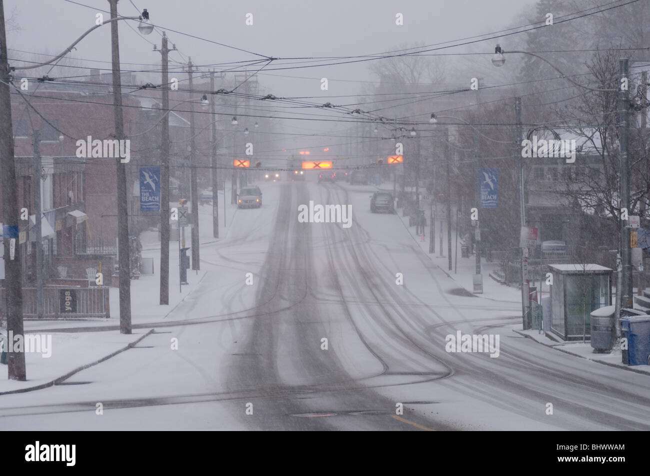 Toronto during the ice storm hi-res stock photography and images - Alamy