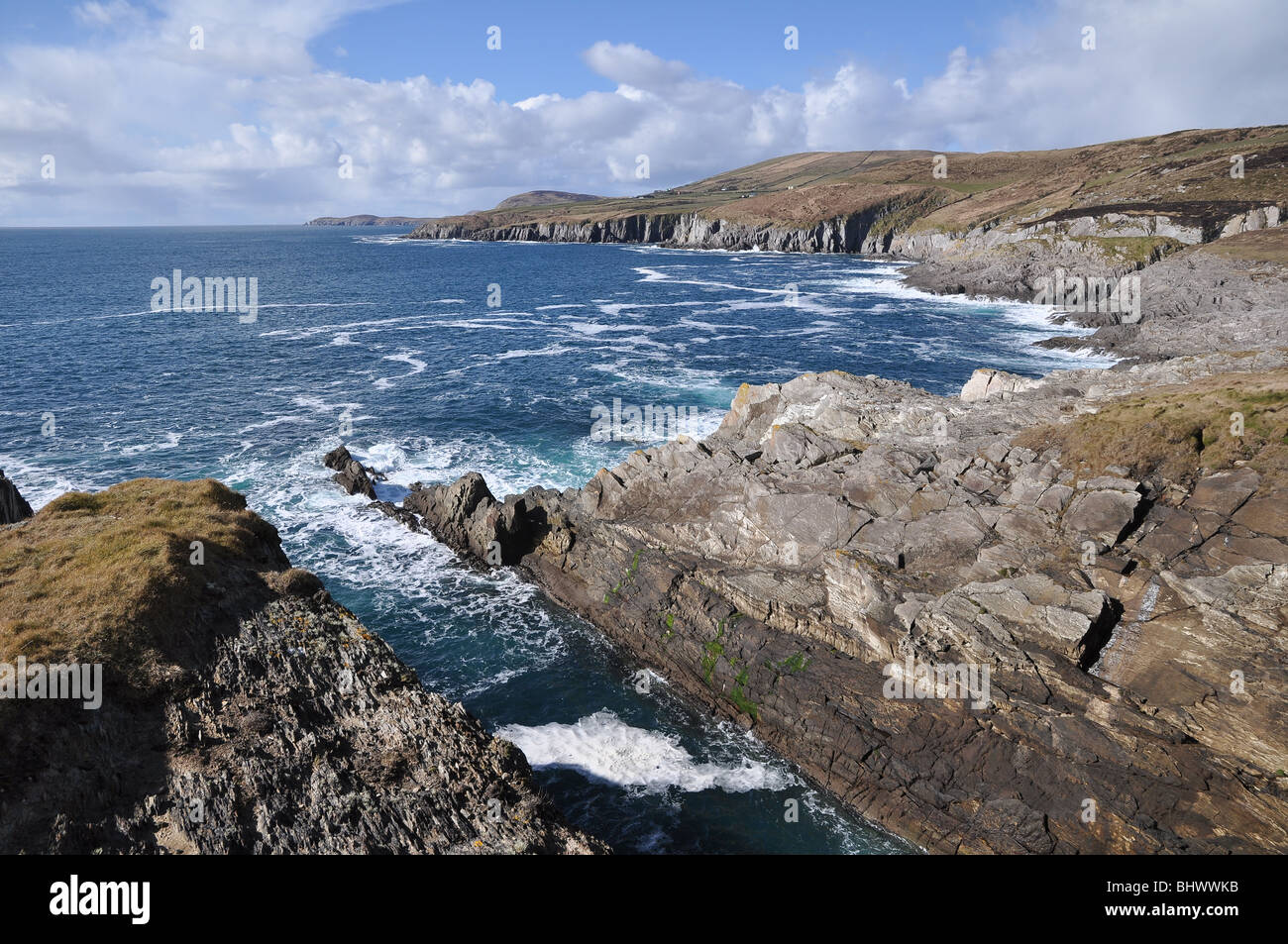 atlantic ocean beara west cork ireland Stock Photo - Alamy