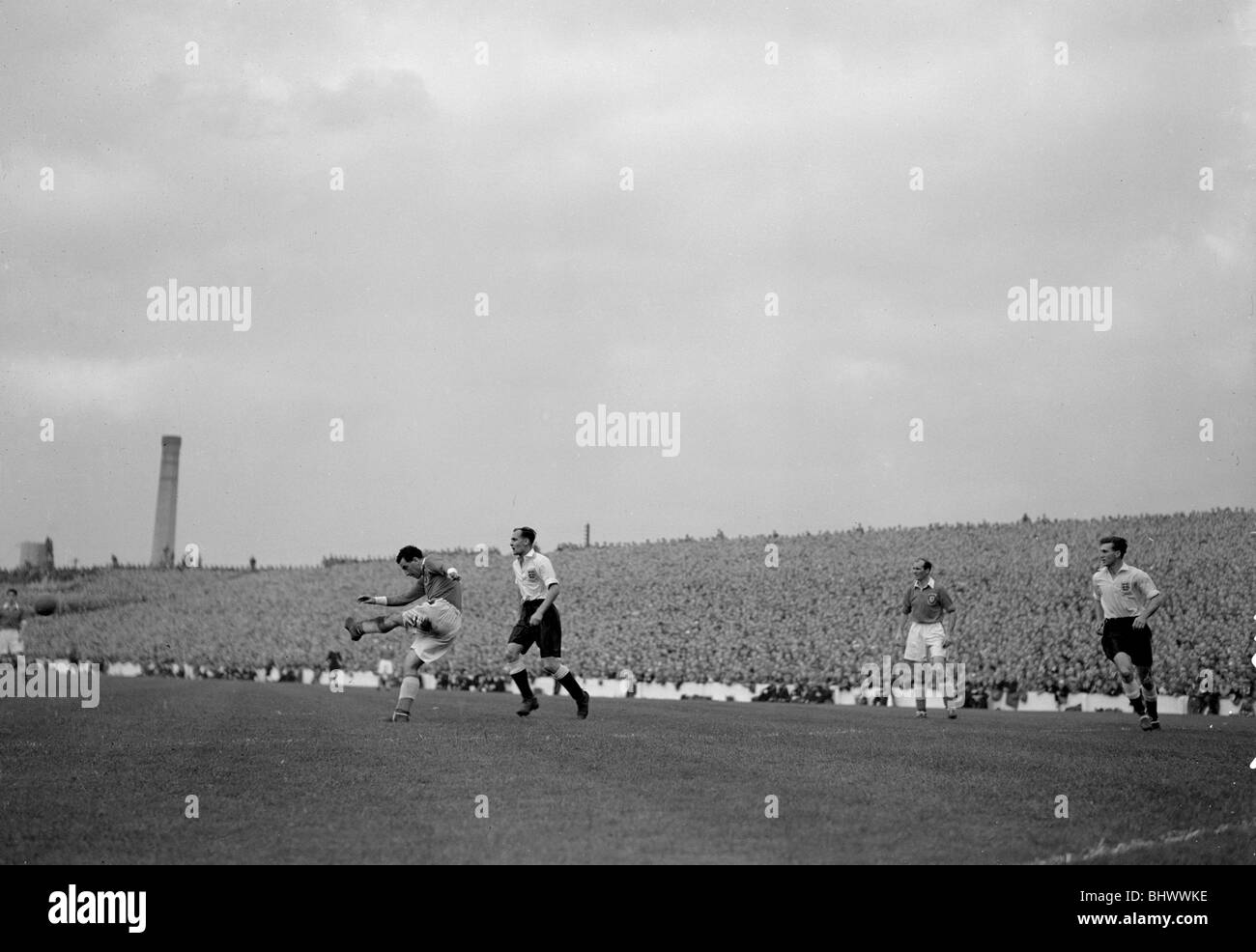 Home Championship International and 1954 World Cup Qualifying match at ...