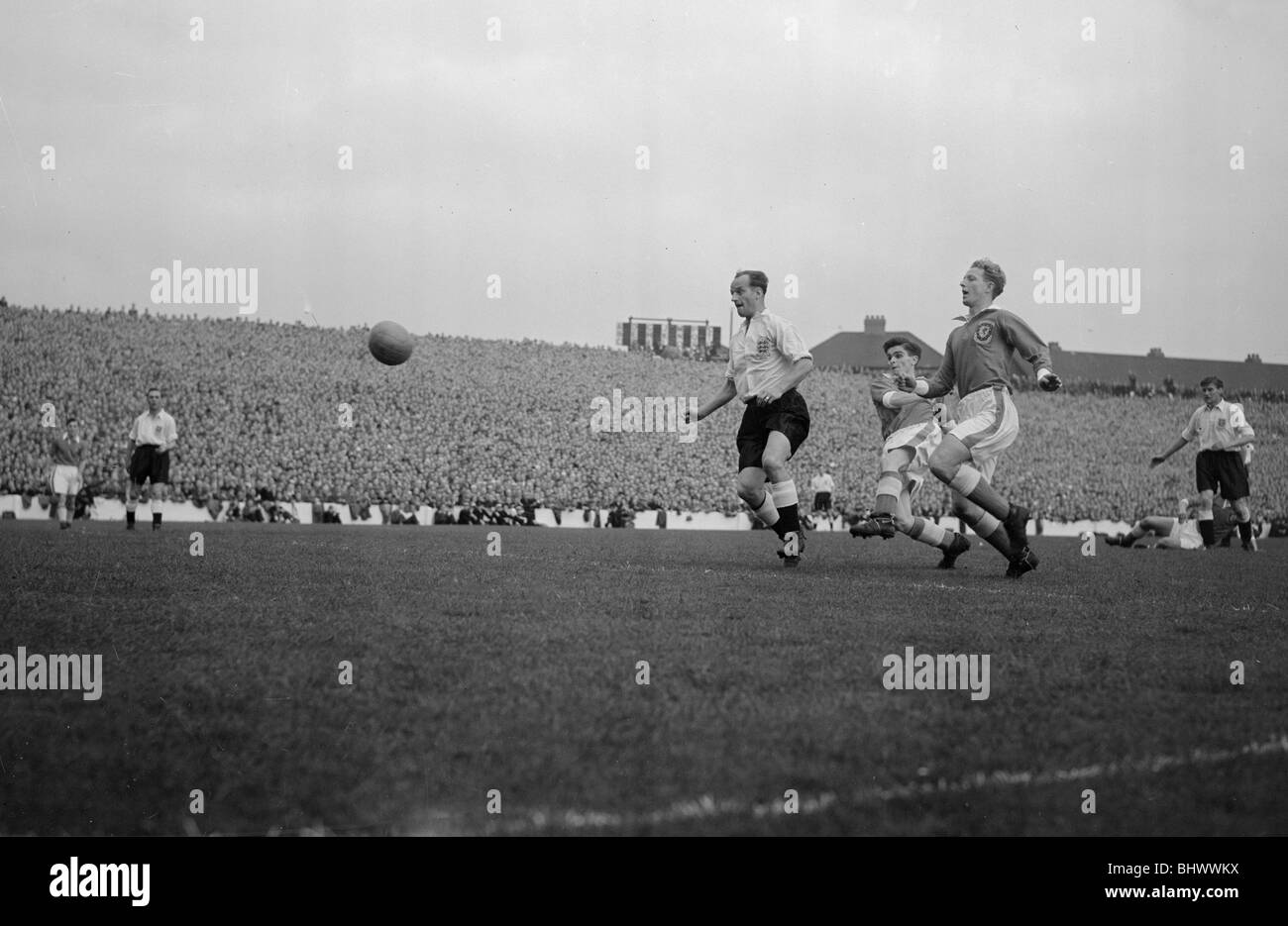 Home Championship International and 1954 World Cup Qualifying match at ...