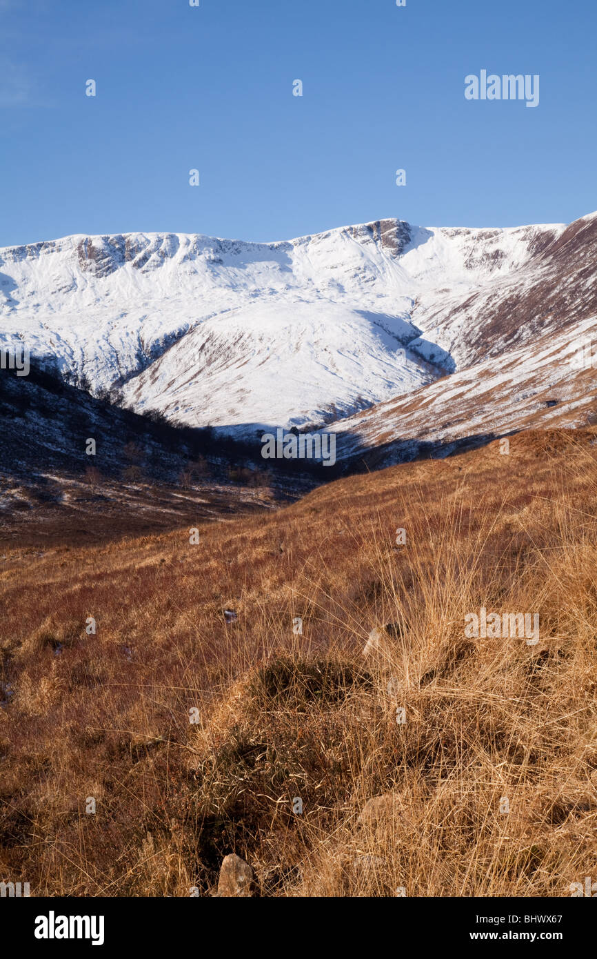 Corbett corbetts munro munros winter mountain hi-res stock photography ...