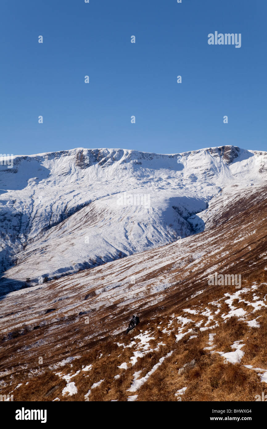 Corbett corbetts munro munros winter mountain hi-res stock photography ...