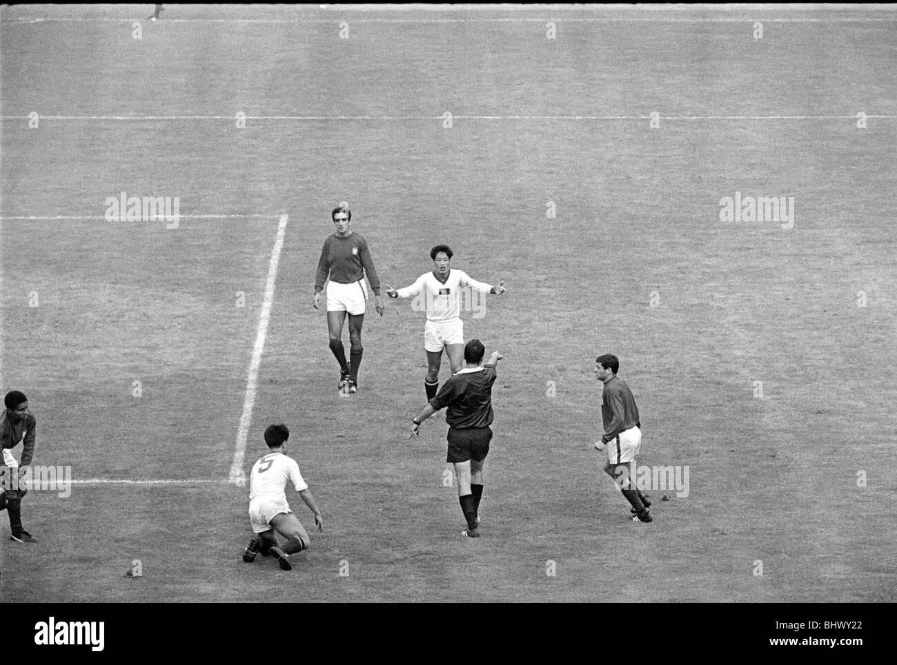 World Cup North Korea versus Portugal 24th July 1966 Owens and Mealey ...