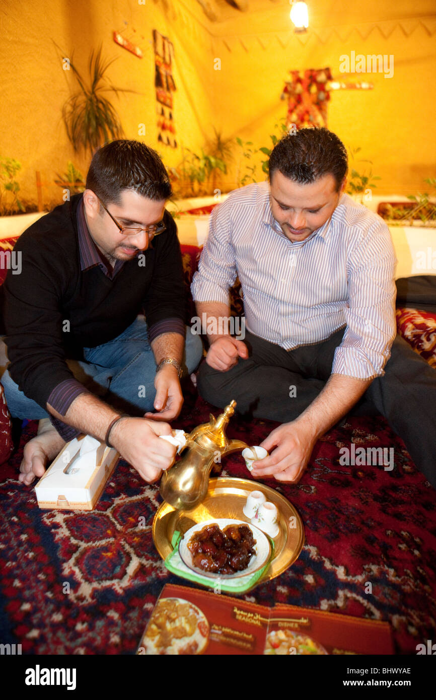 Traditional Saudi Arabian restaurant Riyadh Arabia Stock Photo - Alamy