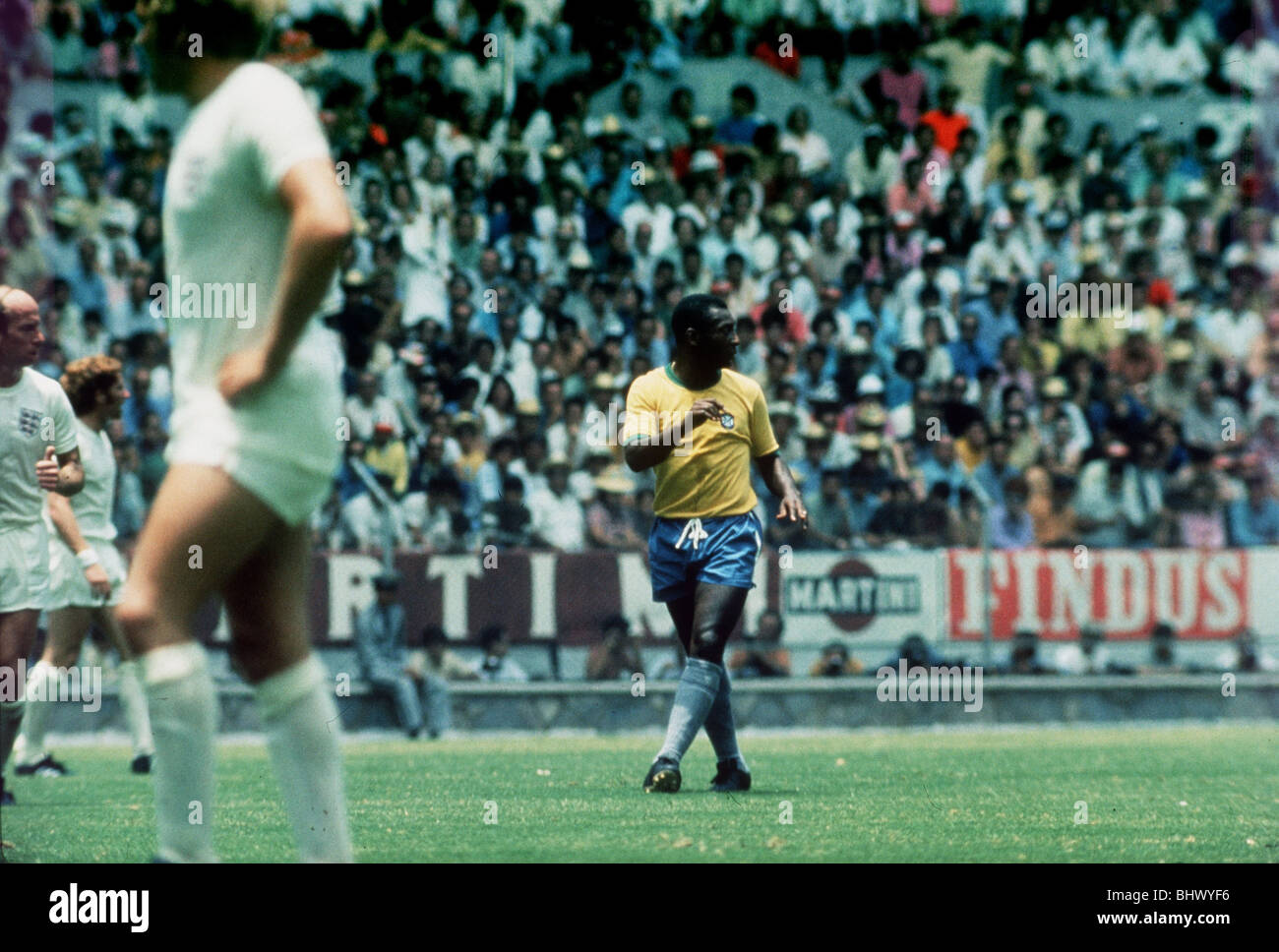 Pele world cup 1970 hi-res stock photography and images - Alamy