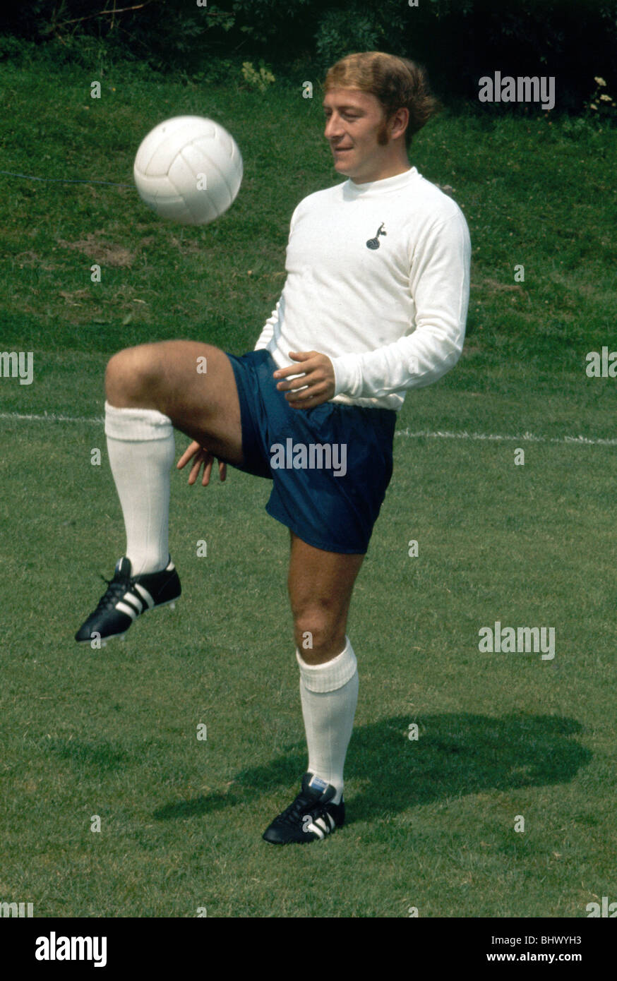 Ralph Coates of Tottenham Hotspur in training August 1971 Stock Photo ...