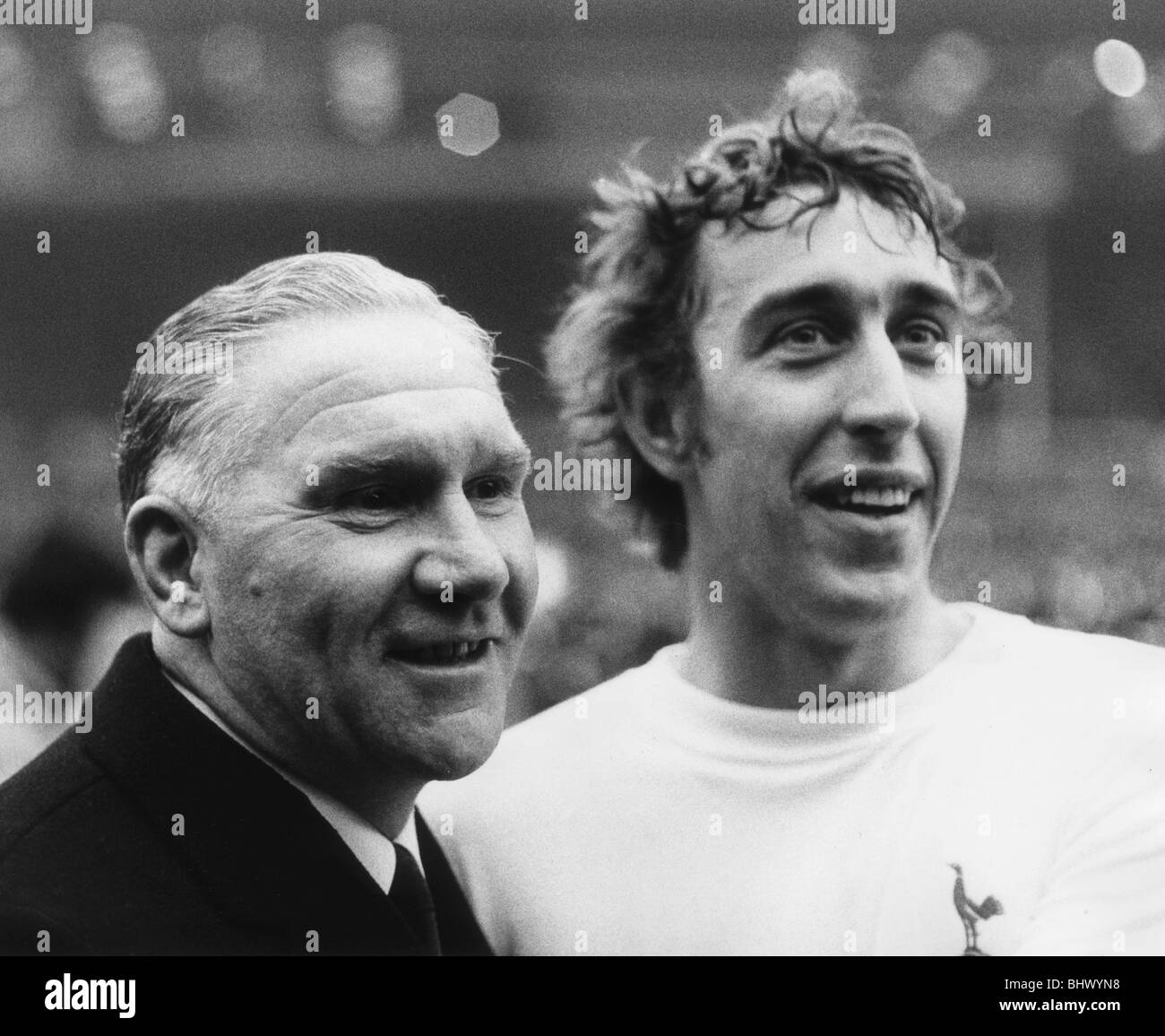 1971 League Cup Final at Wembley Stadium. Tottenham Hotspur 2 v Aston ...