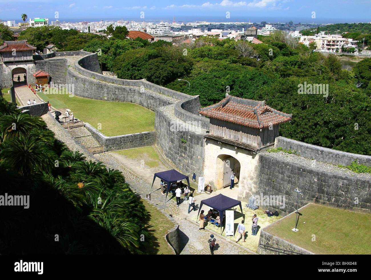 Naha, from Shuri Castle, Okinawa, Japan Stock Photo - Alamy