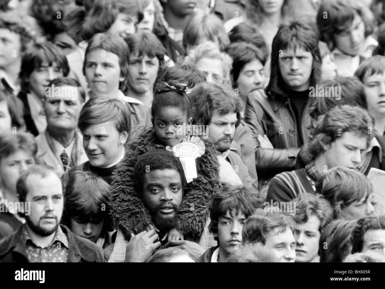 Football hooligans fighting Black and White Stock Photos & Images - Alamy