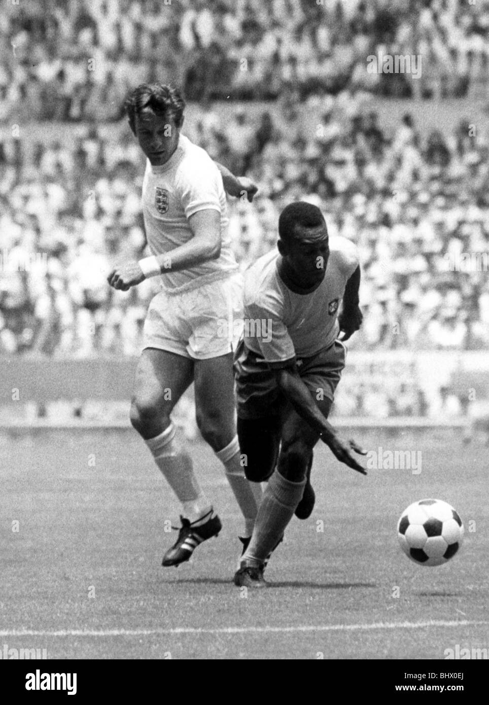 World cup 1970 england v brazil hi-res stock photography and images - Alamy