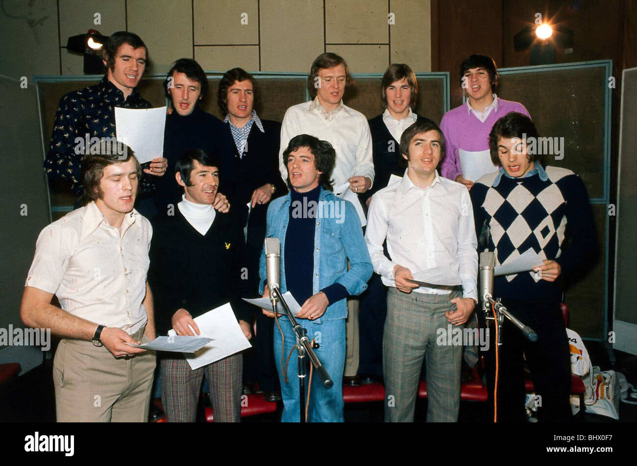 Scotland World Cup Football Squad 1974 Recording record in London ...