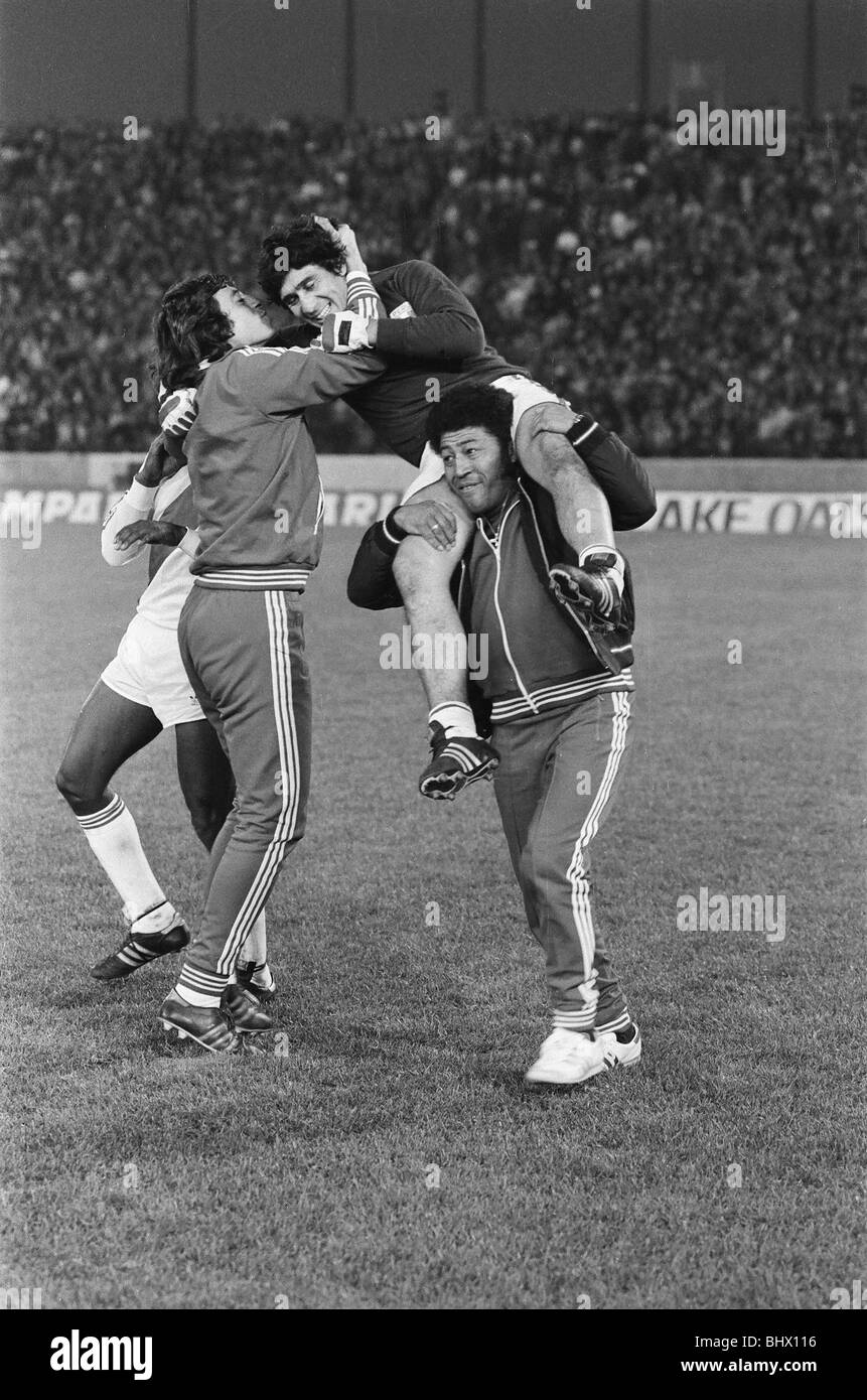 World Cup 1978, Argentina. Scotland 1 v. Peru 3. The Peruvian goal ...