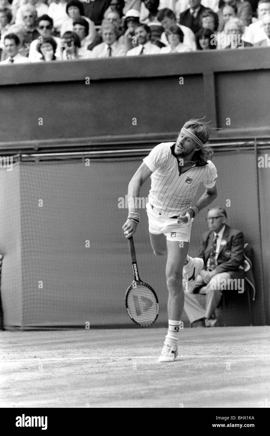 Bjorn borg 1981 wimbledon hi-res stock photography and images - Alamy