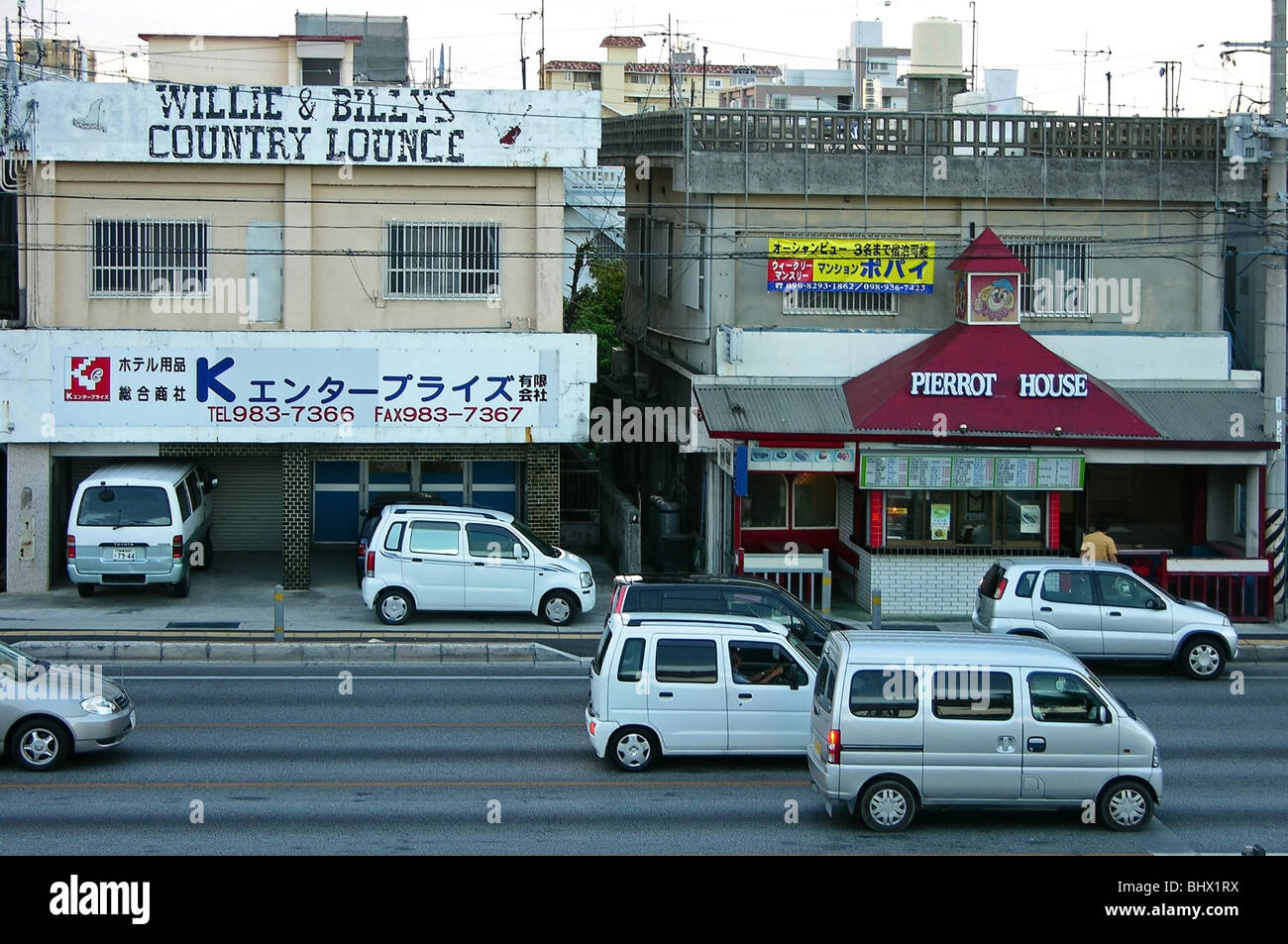 Street scene near Naha, Okinawa, Japan Stock Photo - Alamy