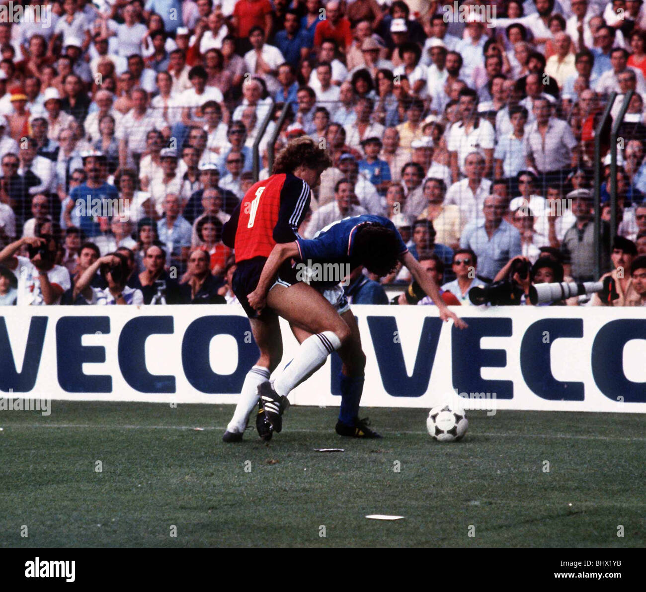 World Cup final Spain June 1982 Italy 3 W.Germany 1 Harald Schumacher ...