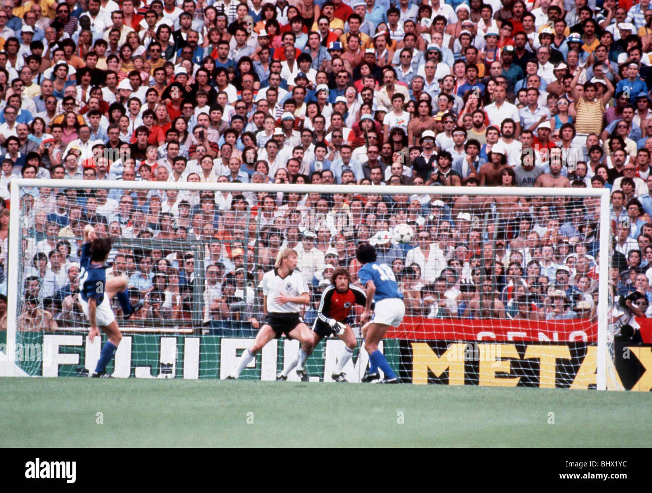 World Cup final in Spain June 1982 Italy 3 West Germany 1 Karl-heinz ...