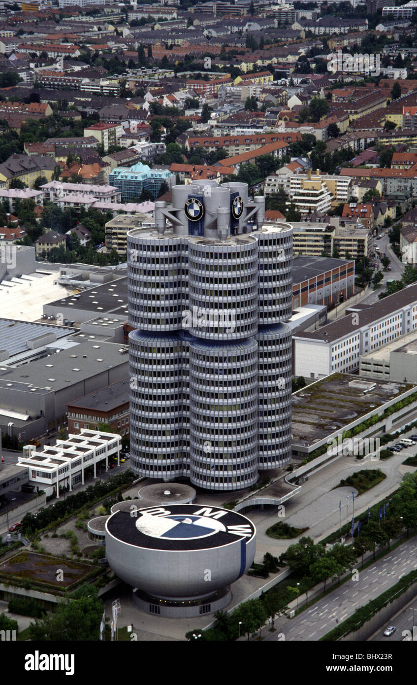 BMW office building Munich Stock Photo - Alamy