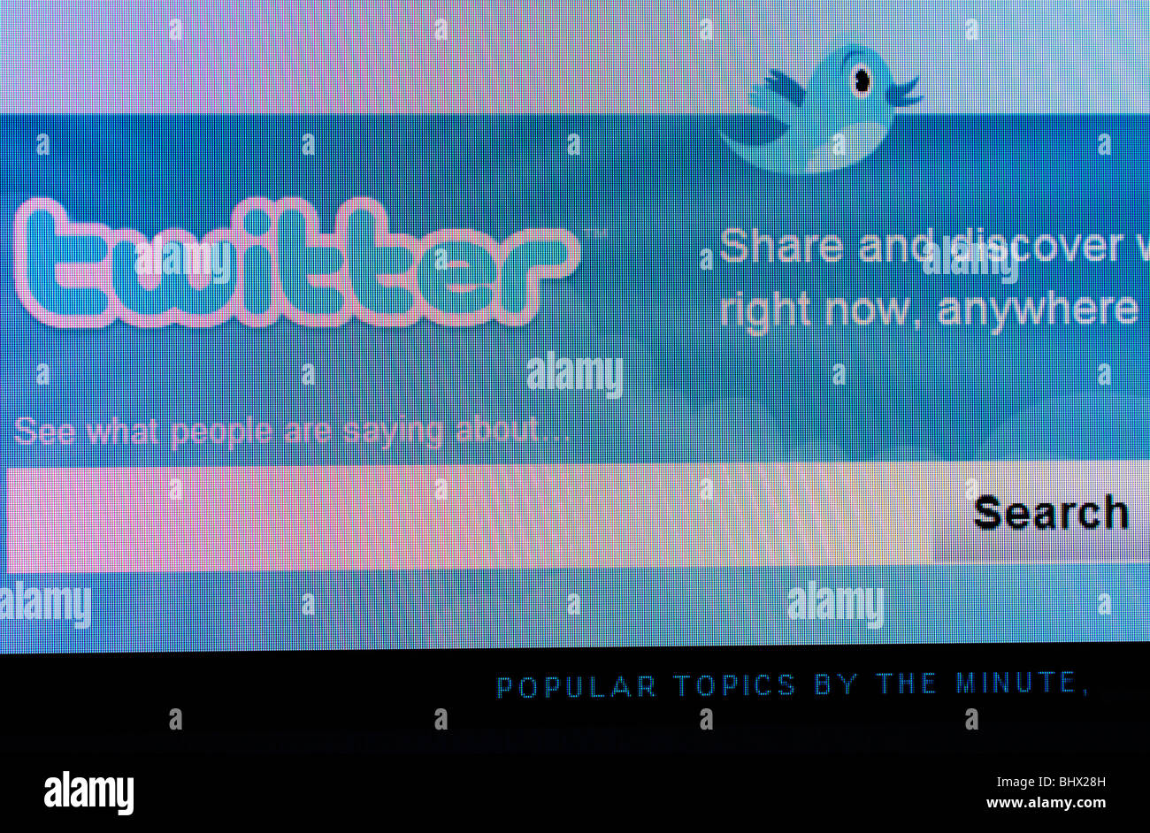 Twitter logo hi-res stock photography and images - Alamy