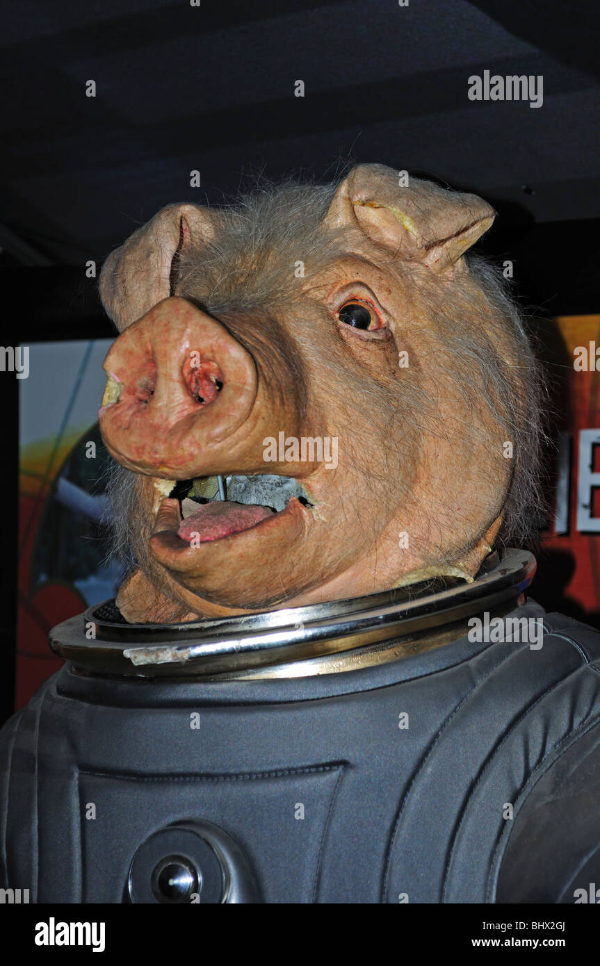 the " space pig " a creature from the dr.who television programme Stock ...