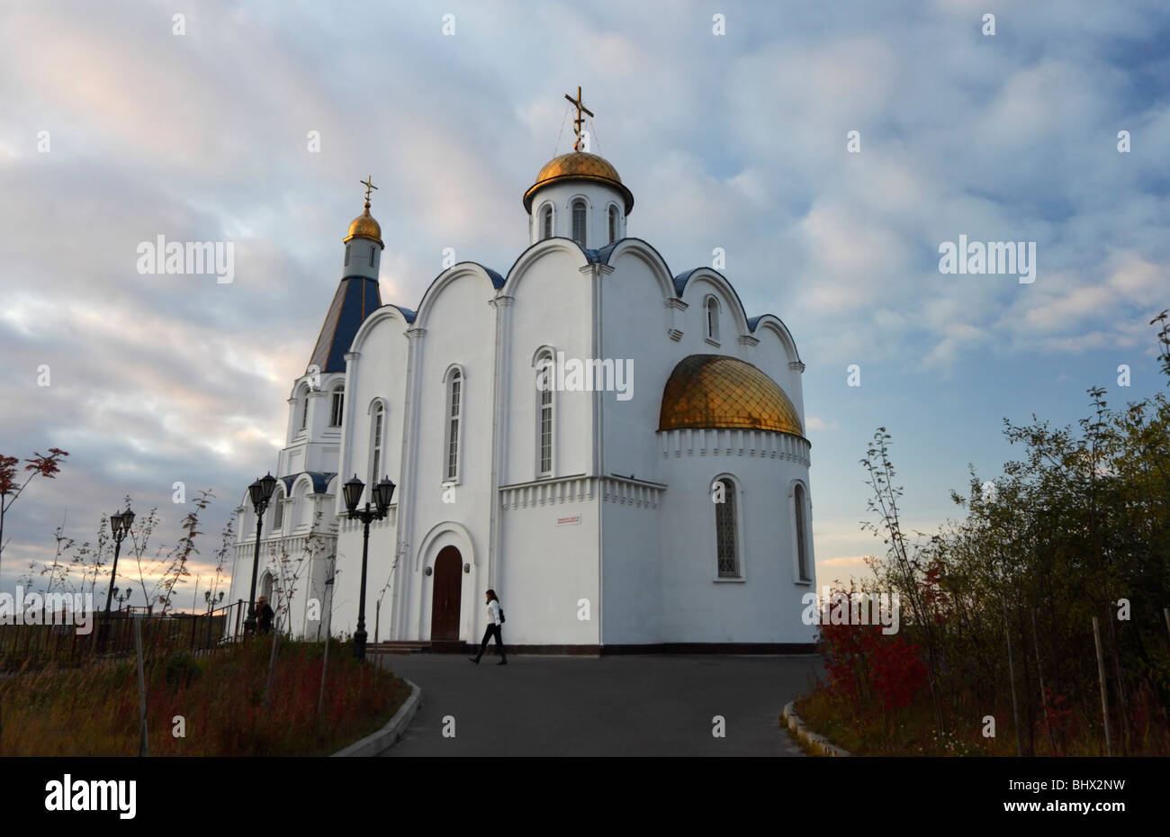 Russian Orthodox church of the Saviour -on-the- Waters in Murmansk ...