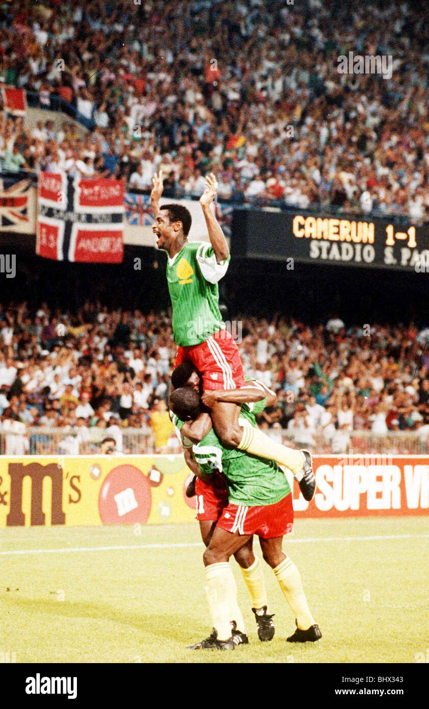 Cameroon 1990 world cup hi-res stock photography and images - Alamy