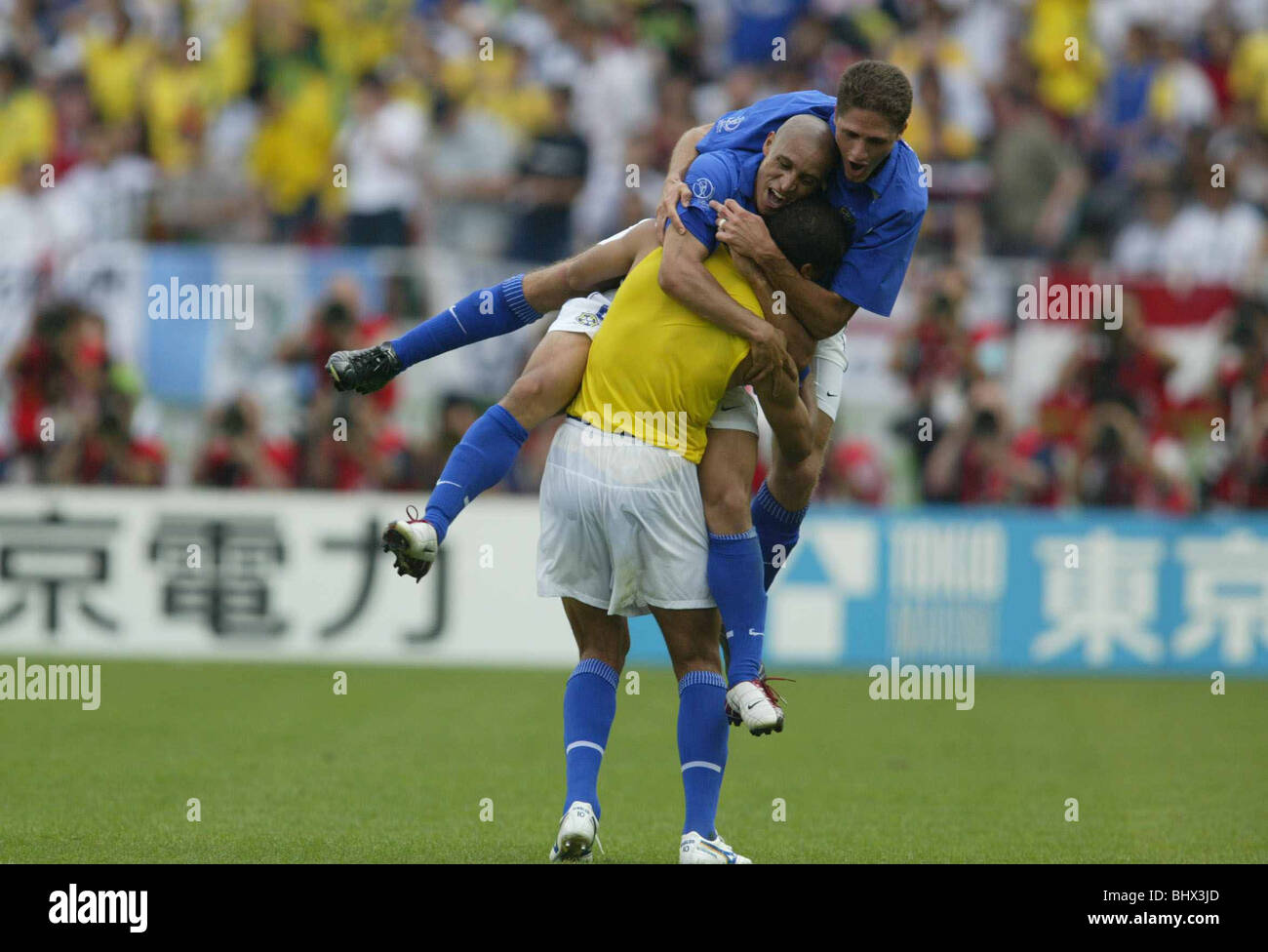 Football June 2002 FIFA World Cup Korea/Japan England v Brazil ...