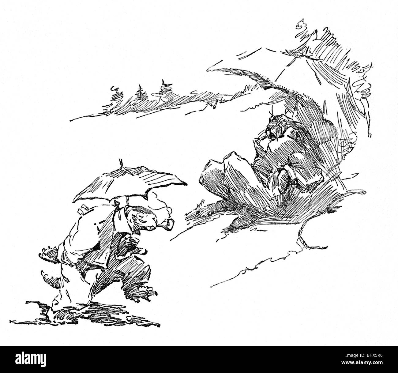 J.M. Conde illustrated the tales of the legendary Greek fabulist Stock ...