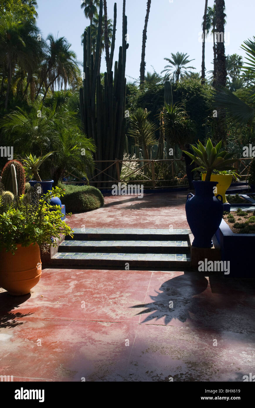 Morocco marrakech majorelle jardin hi-res stock photography and images ...