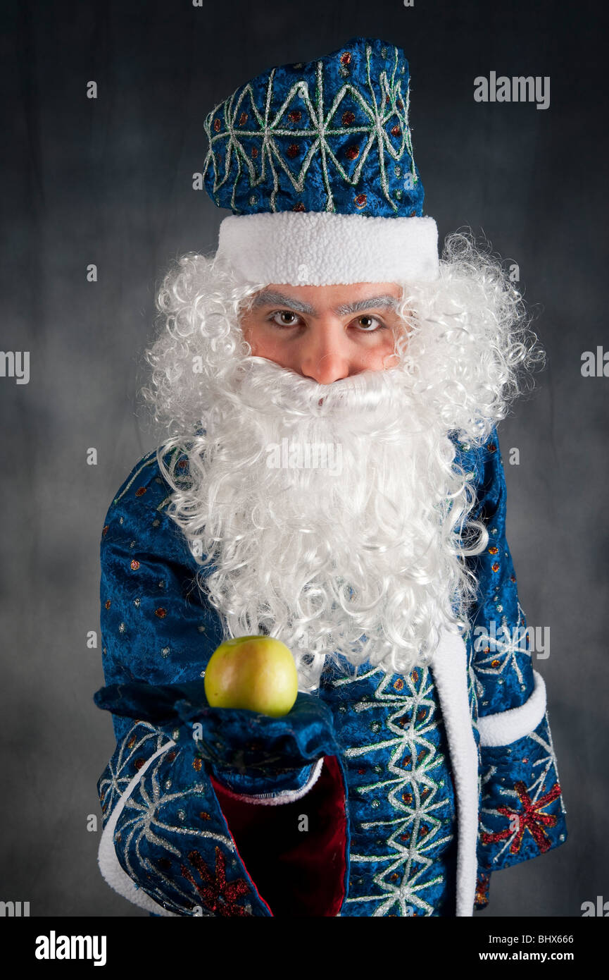 The Russian version of Father Christmas known as Ded Moroz (literally ...