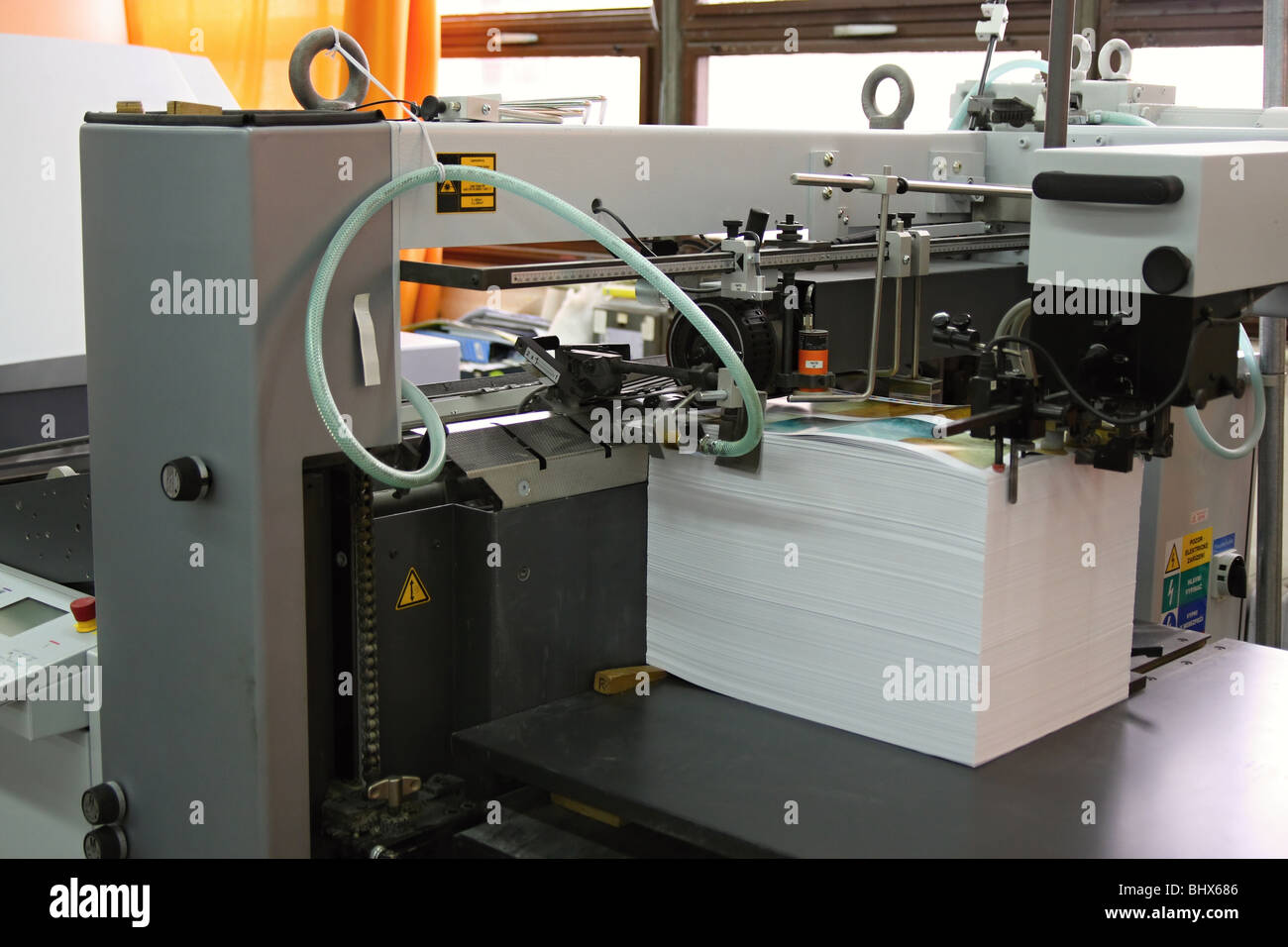 Different printing offset machines and polygraphic equipment Stock ...
