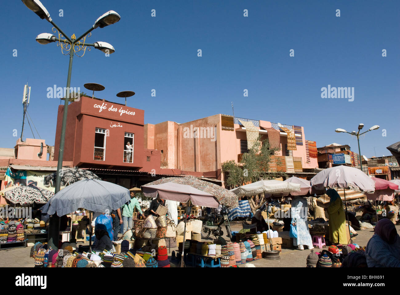 Cafe des epices morocco hi-res stock photography and images - Alamy