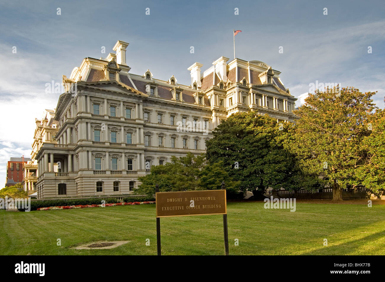 Dwight D Eisenhower executive office building Stock Photo - Alamy