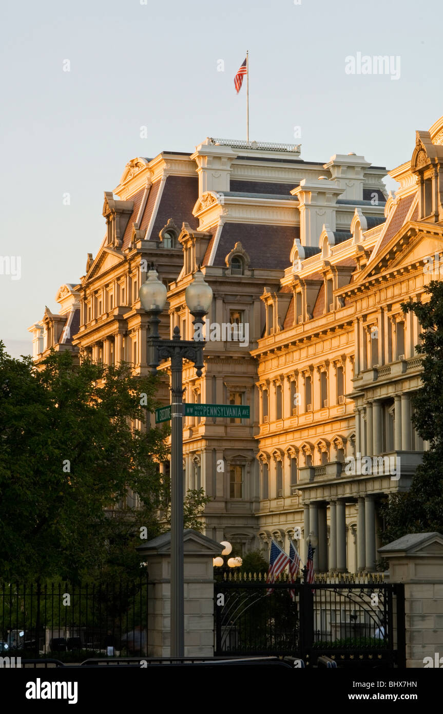Dwight D Eisenhower executive office building Stock Photo - Alamy