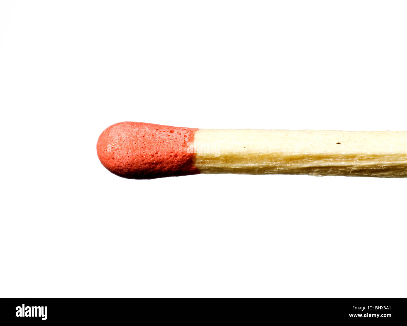 Closeup view of match Isolated on white background Stock Photo - Alamy