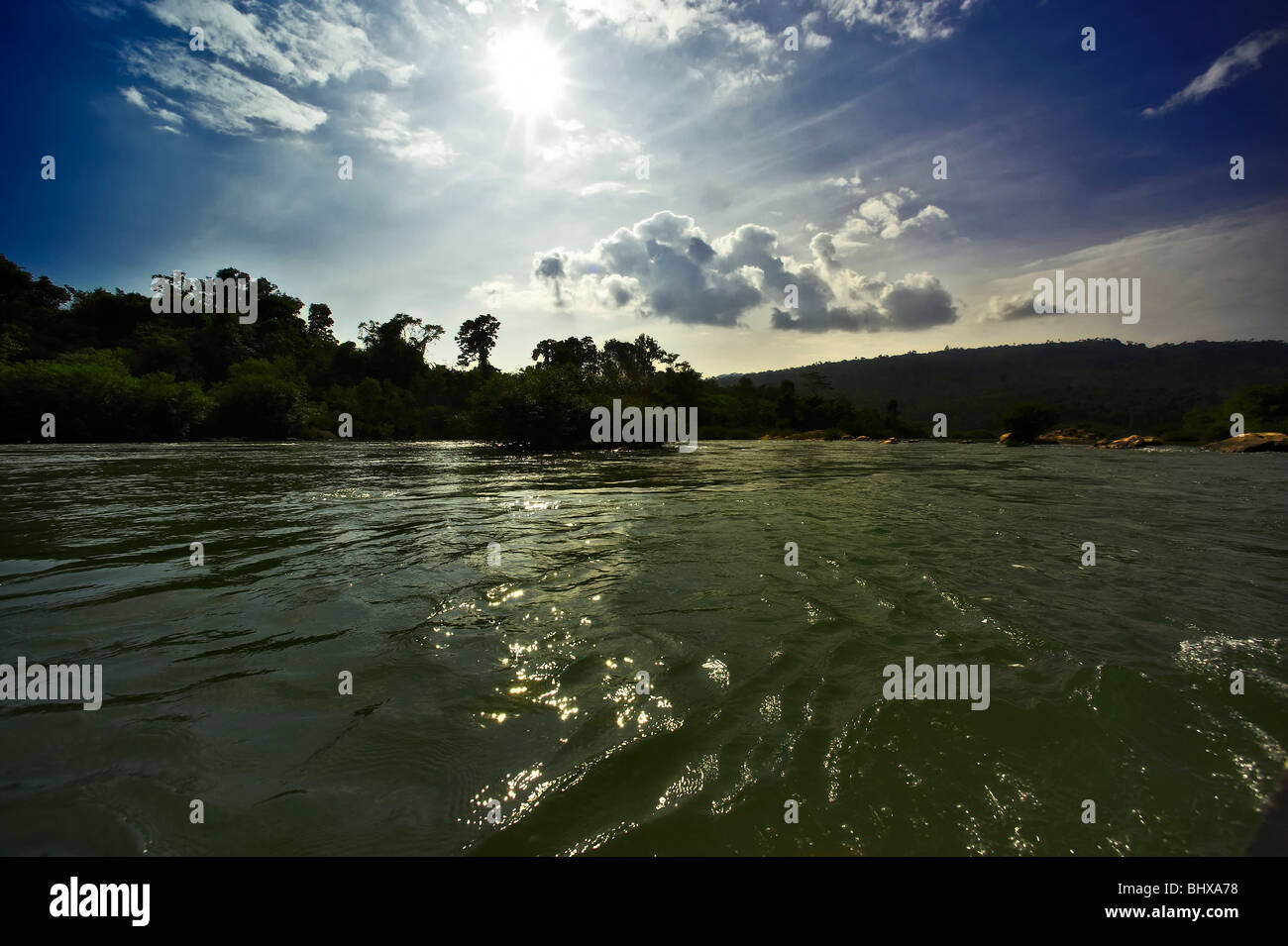 Nam Lik river, Laos Stock Photo - Alamy