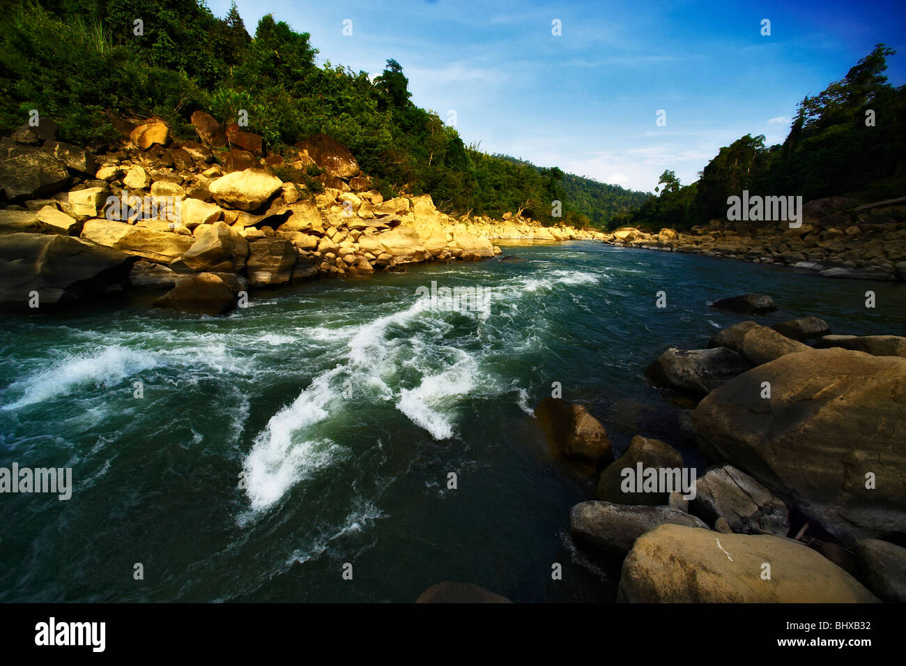 Nam Lik river, Laos Stock Photo - Alamy