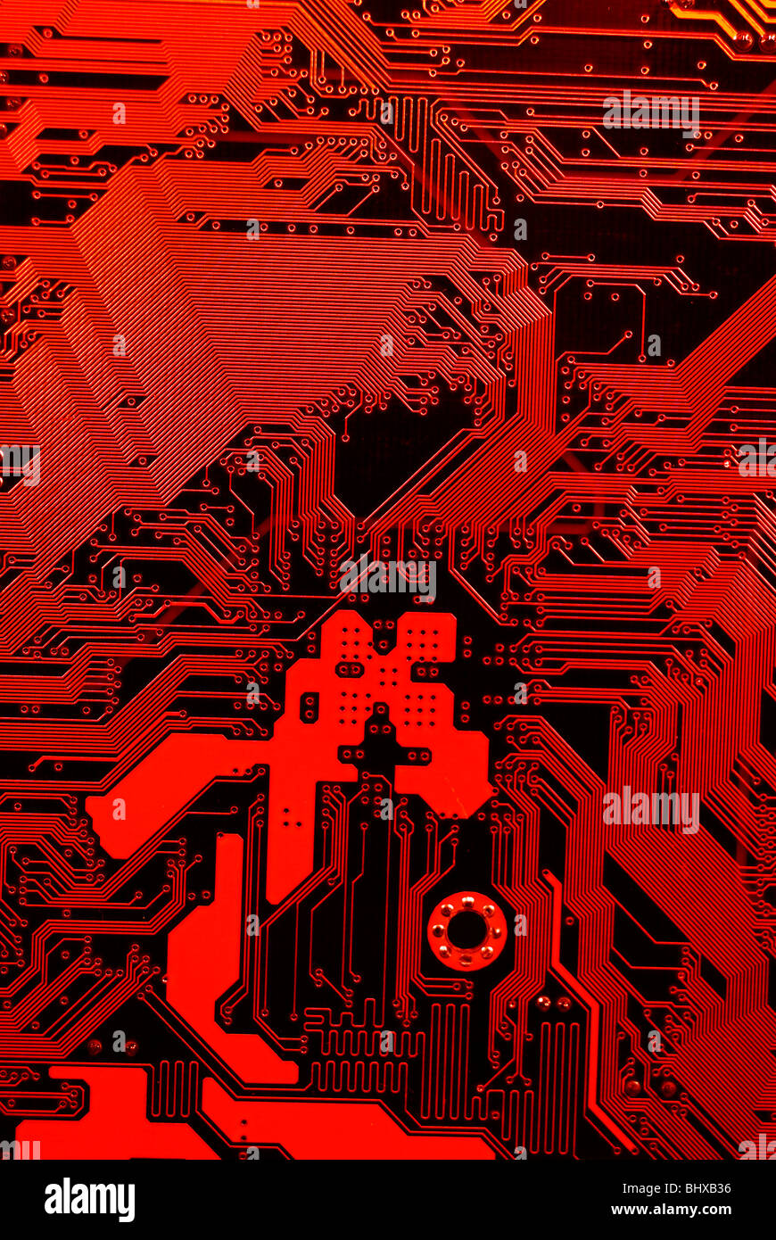 Section of circuit board hi-res stock photography and images - Alamy