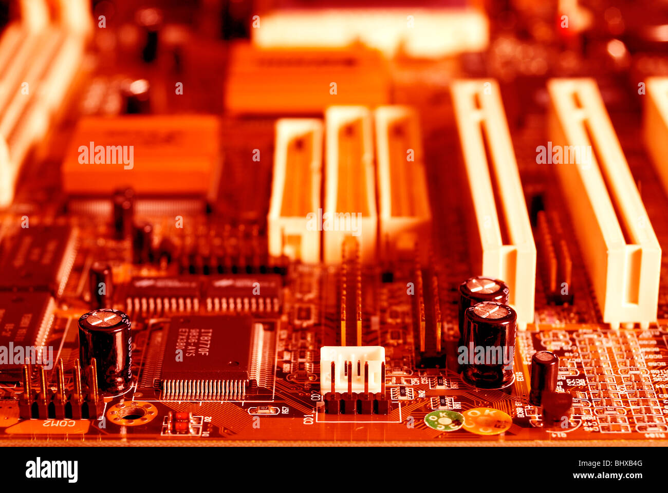 Section of circuit board hi-res stock photography and images - Alamy