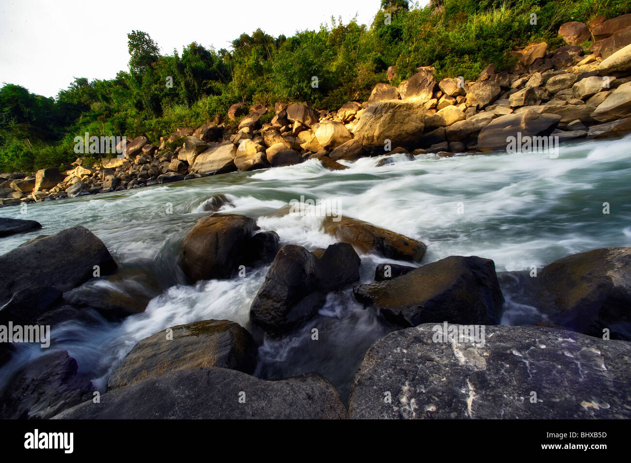 Nam Lik river, Laos Stock Photo - Alamy