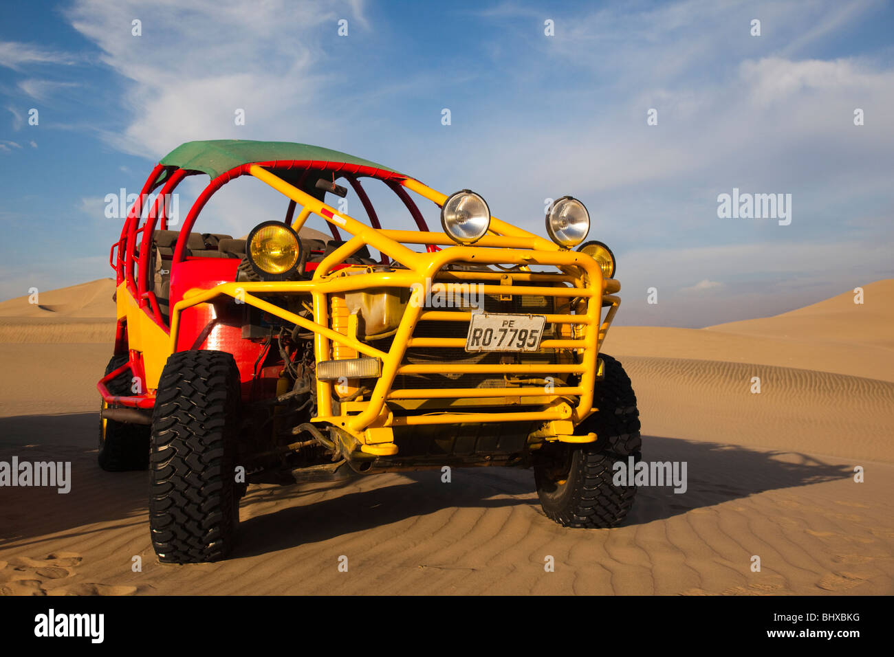 Dune buggy, Huacachina, Peru, South America Stock Photo - Alamy