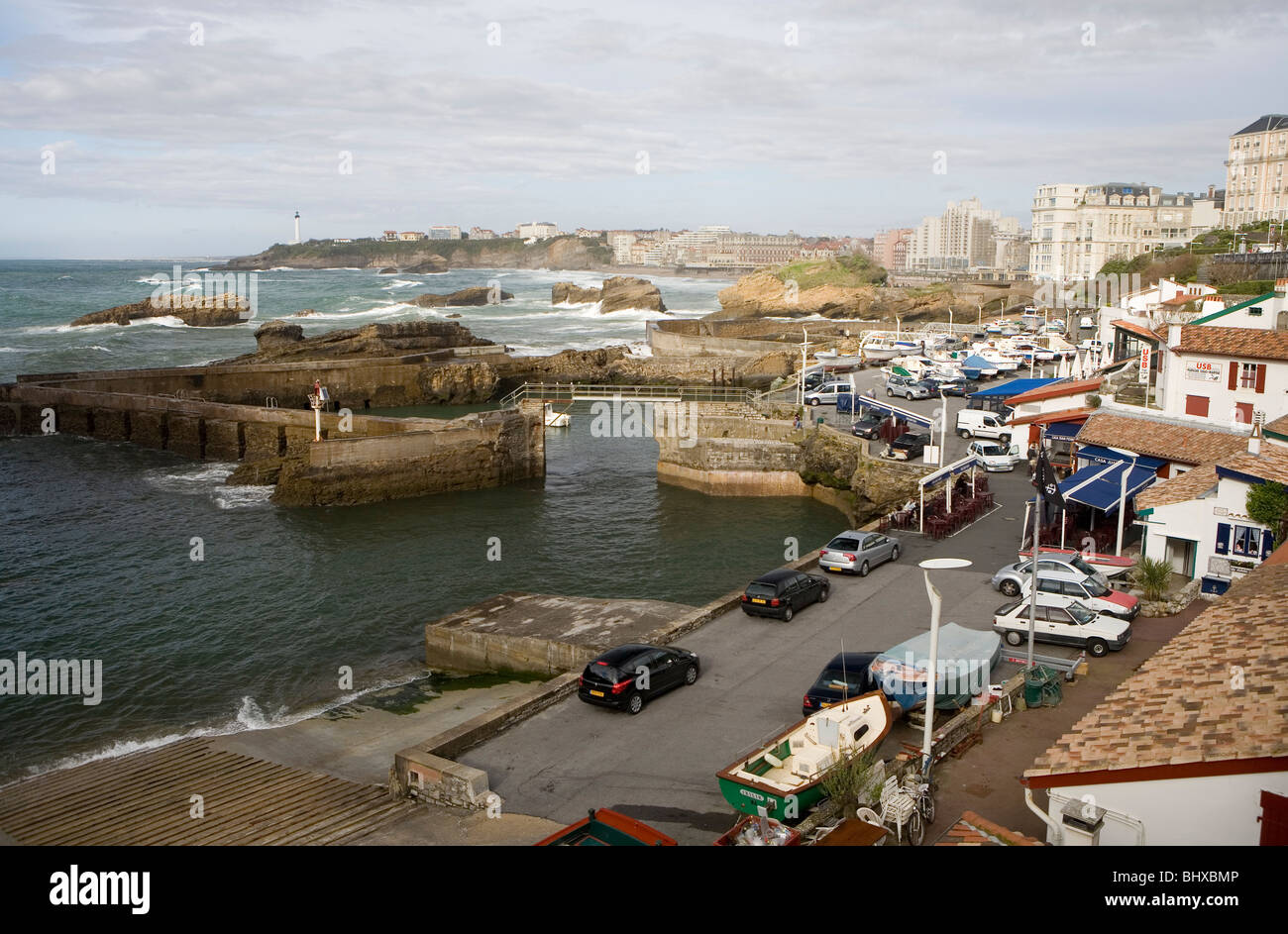 Biarritz view hi-res stock photography and images - Alamy
