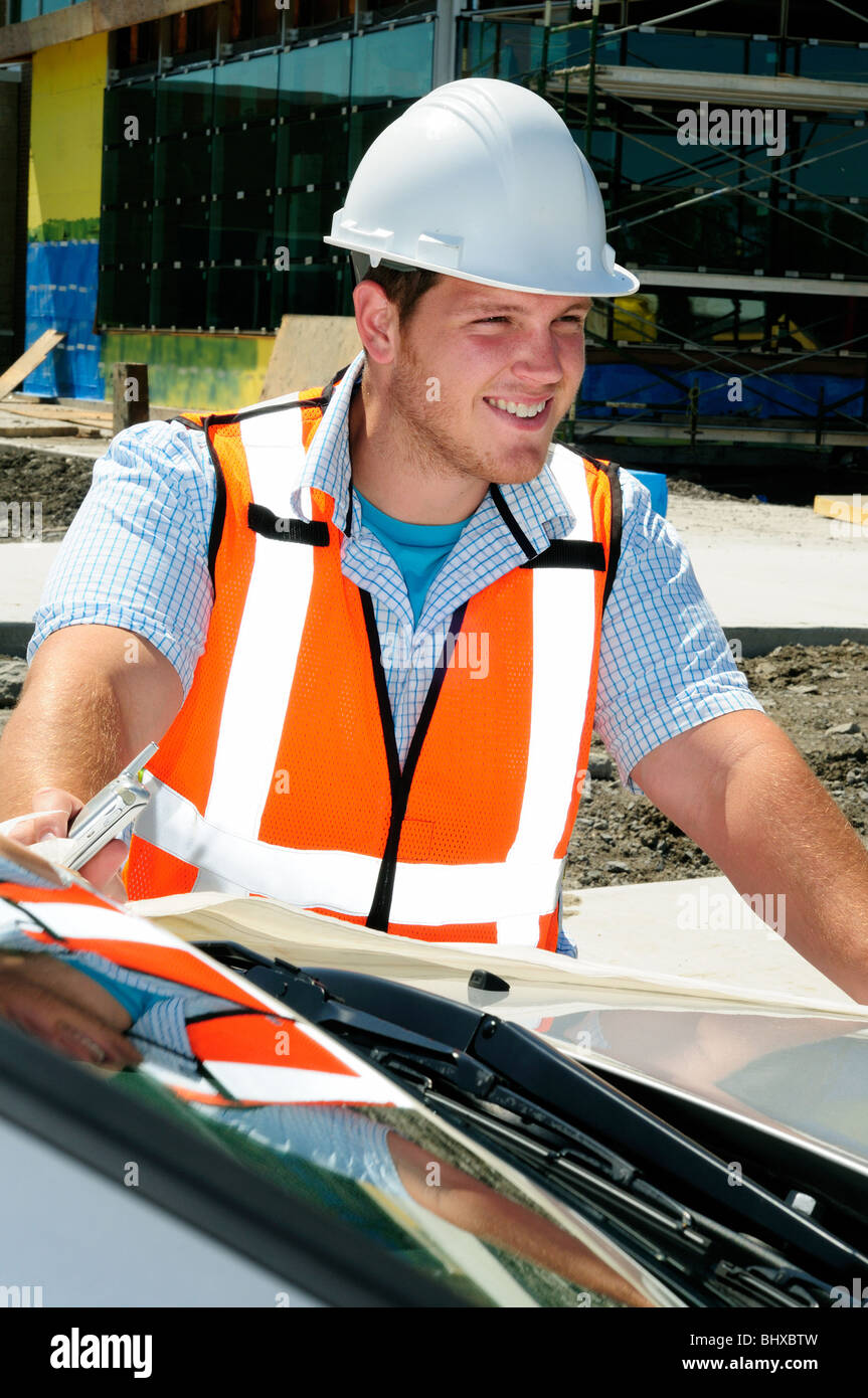One young twenties construction hi-res stock photography and images - Alamy